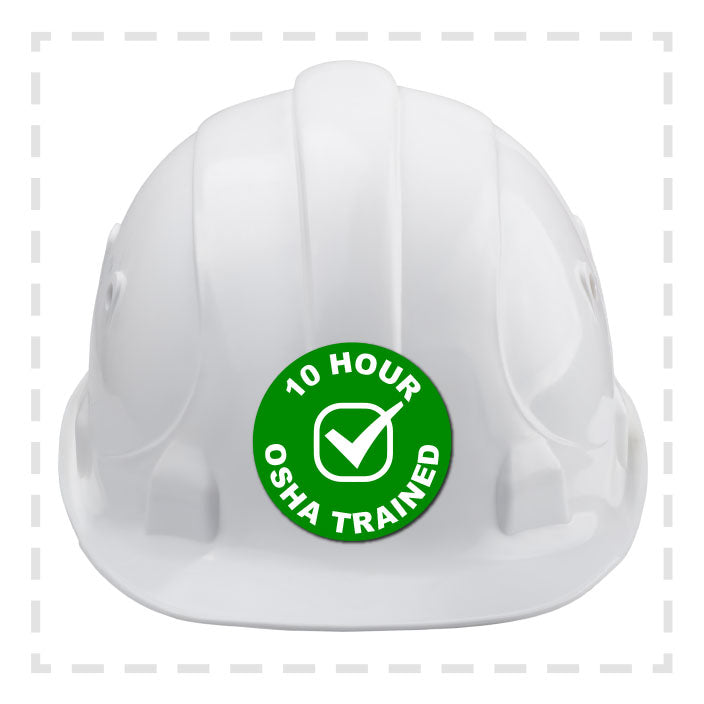 OSHA Hard Hat Decals – Accent Signs & Graphics- Hard Hat Decals